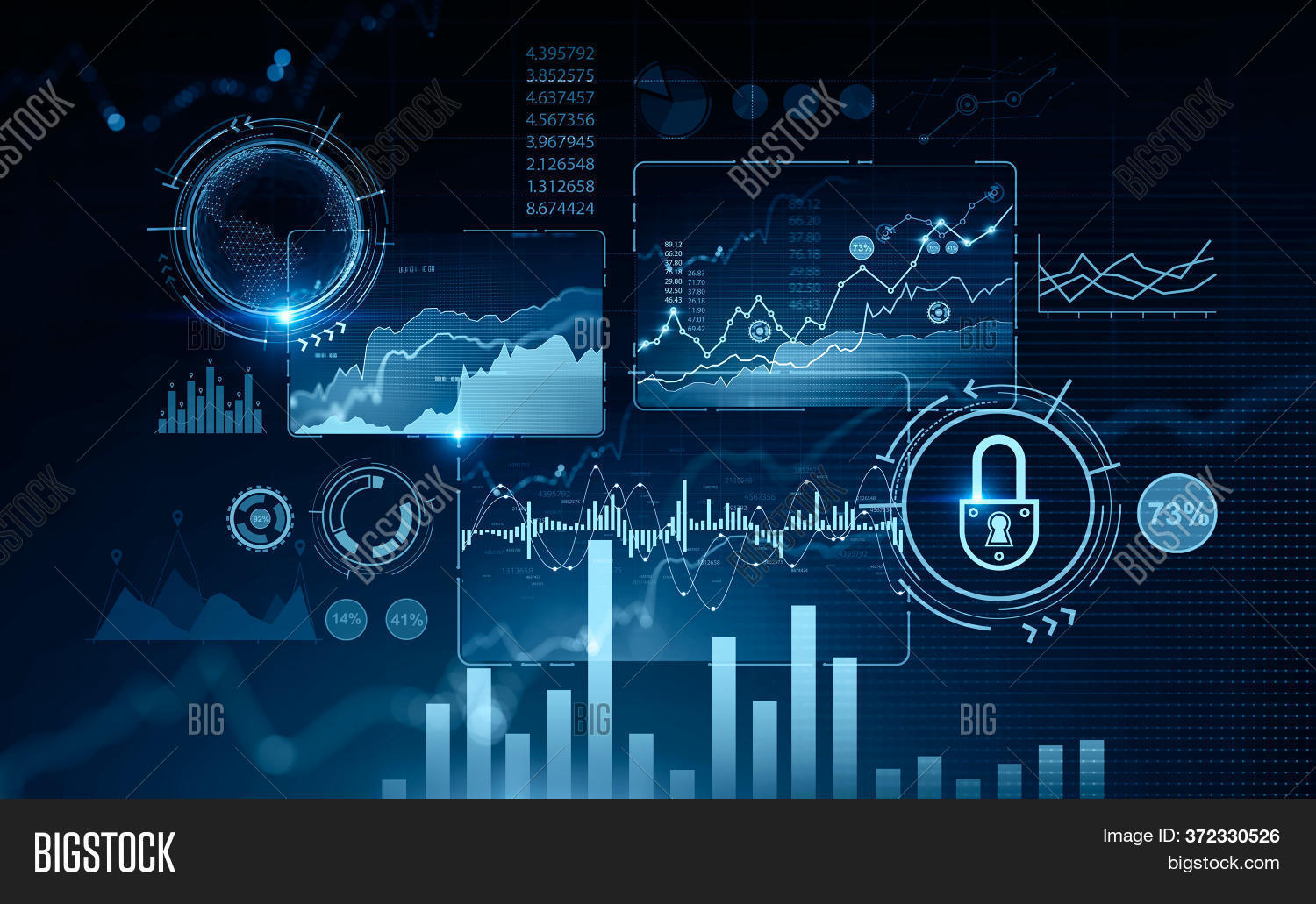 Immersive Digital Hud Image & Photo (Free Trial) | Bigstock