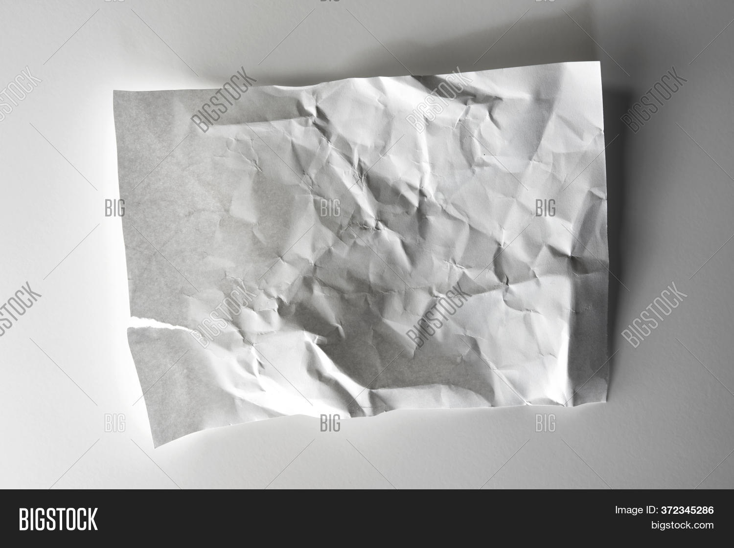 Crumpled Paper Slight Image & Photo (Free Trial) | Bigstock