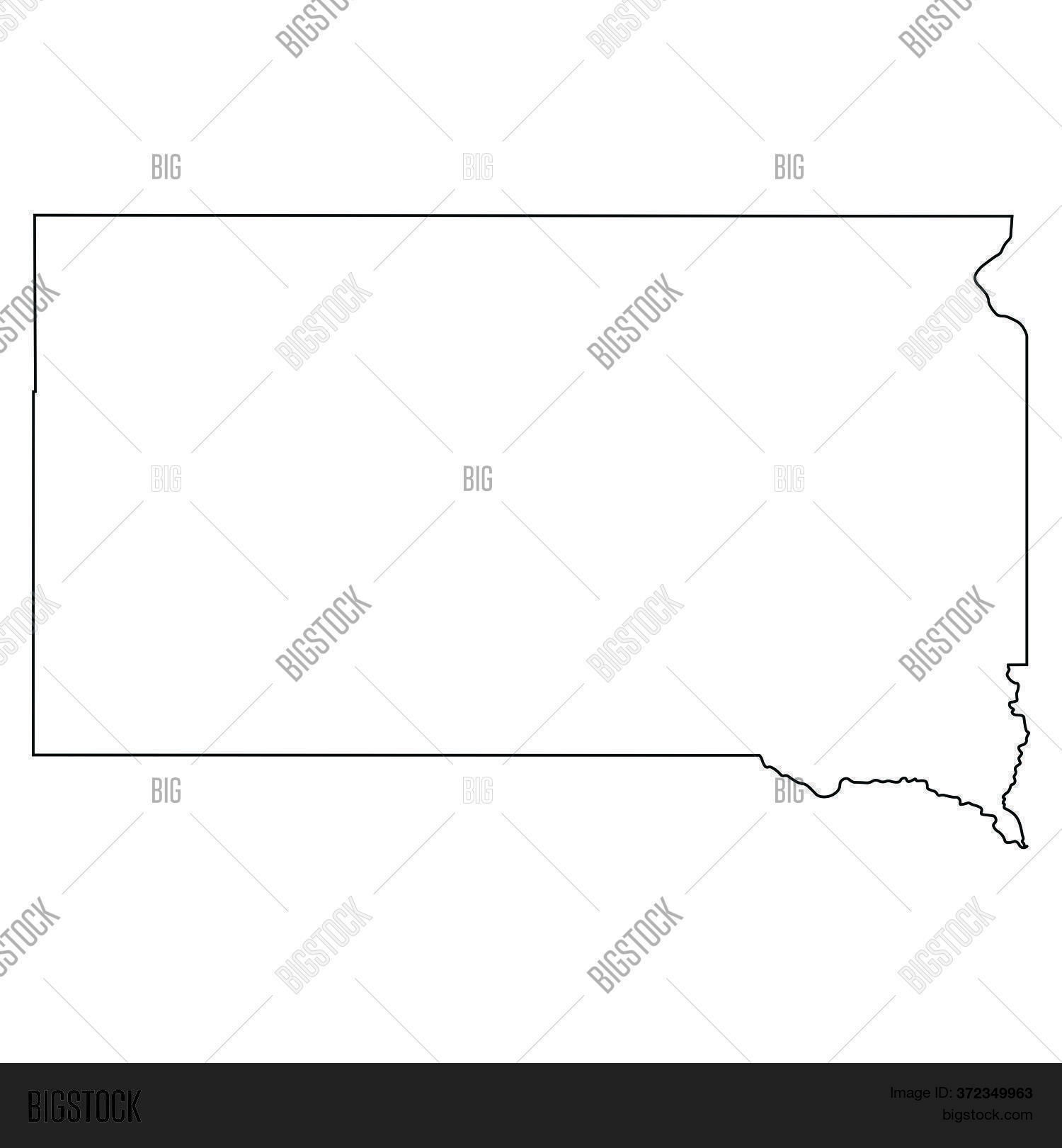 South Dakota Sd State Vector & Photo (Free Trial) | Bigstock