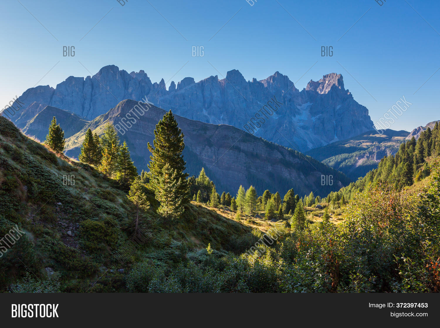 Pala Group Mountains Image & Photo (Free Trial) | Bigstock