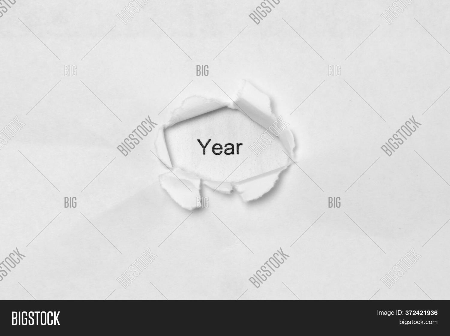 Word Year On White Image & Photo (Free Trial) | Bigstock