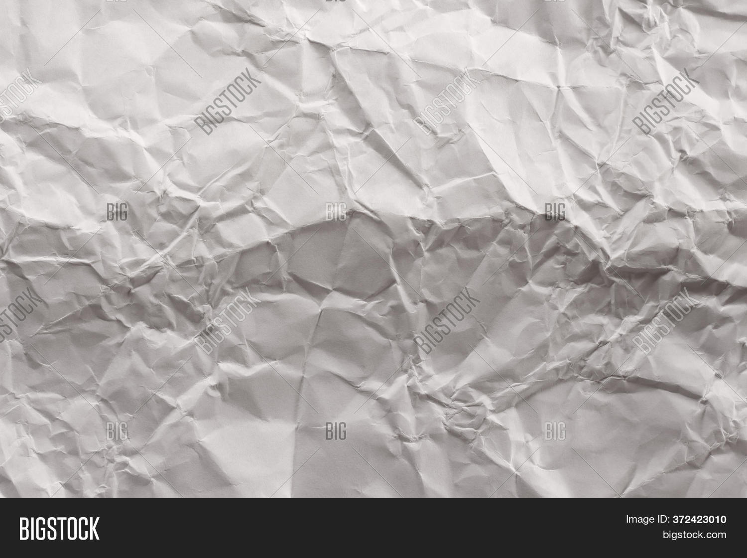 White Crumpled Paper Image & Photo (Free Trial) | Bigstock