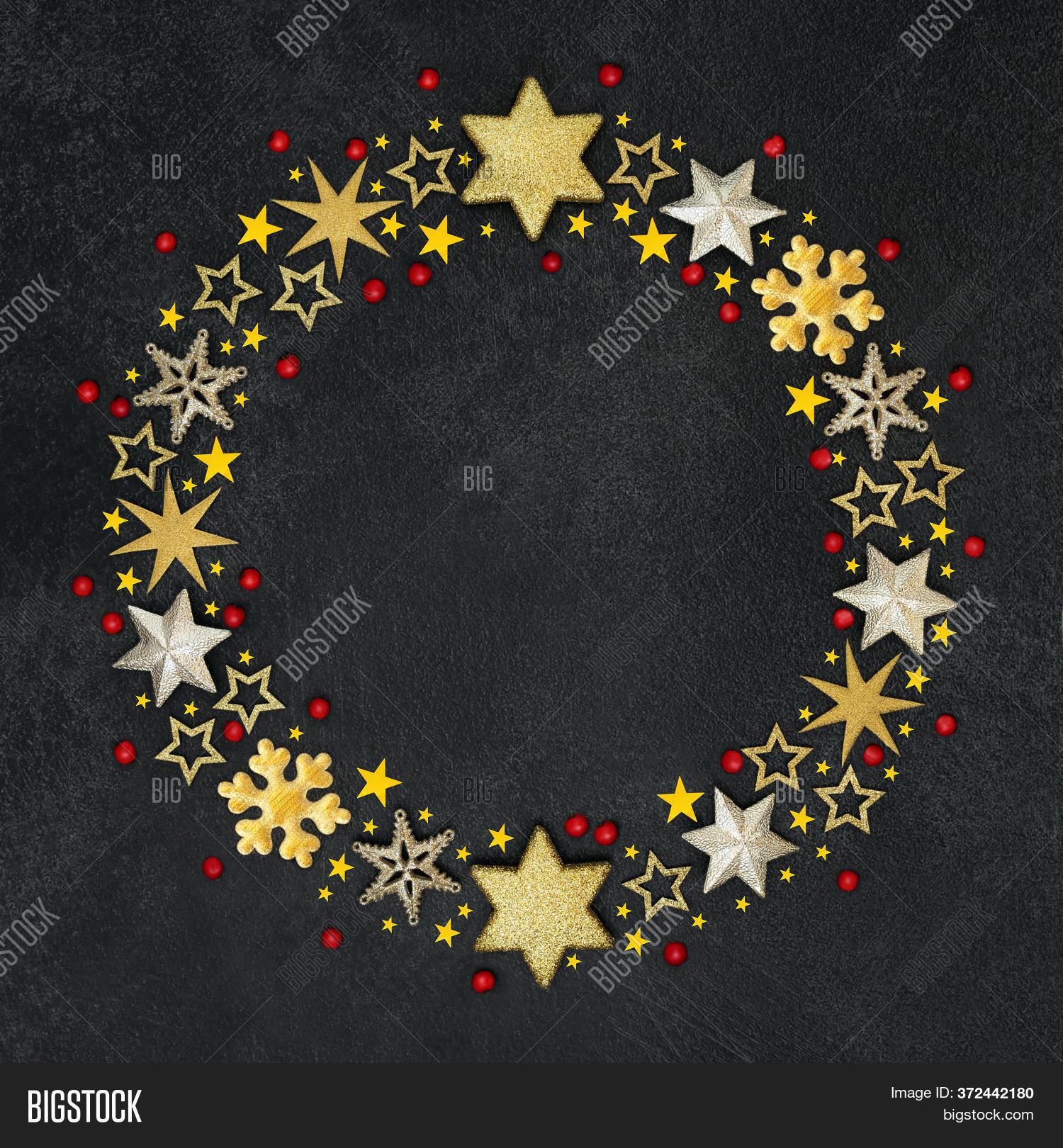 Christmas Gold Star, Image & Photo (Free Trial) | Bigstock