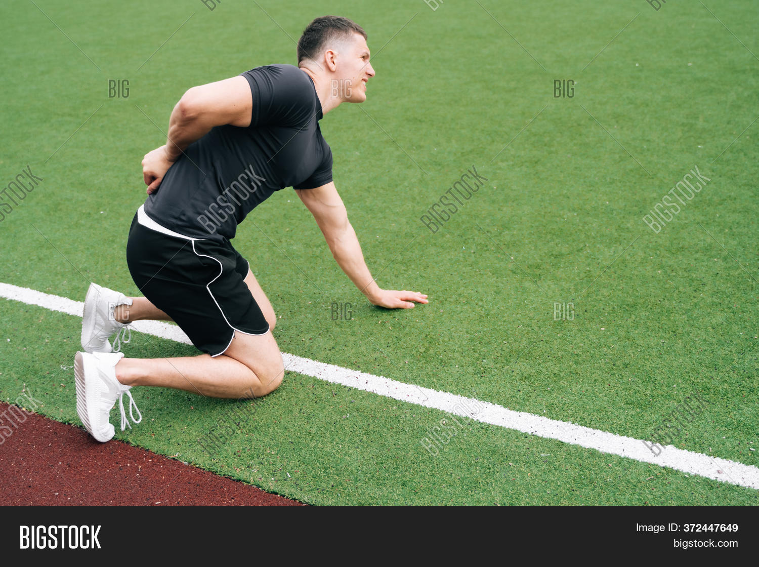 Athlete Holding On His Image & Photo (Free Trial) | Bigstock