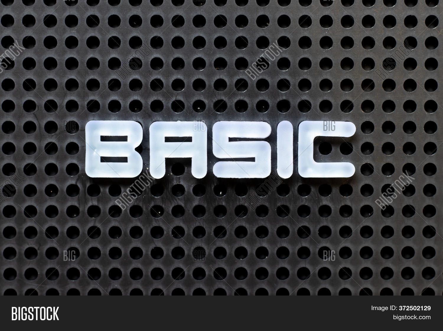 White Color Alphabet Image & Photo (Free Trial) | Bigstock