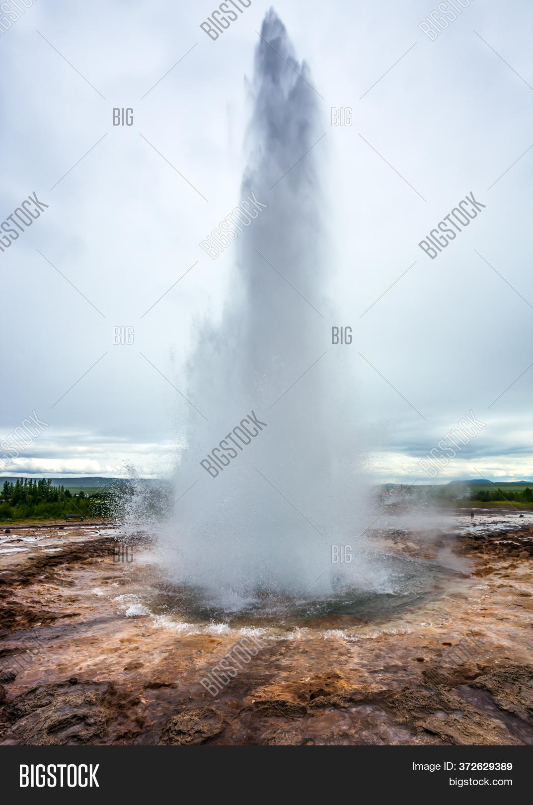Gushing Hot Spring Image & Photo (Free Trial) | Bigstock