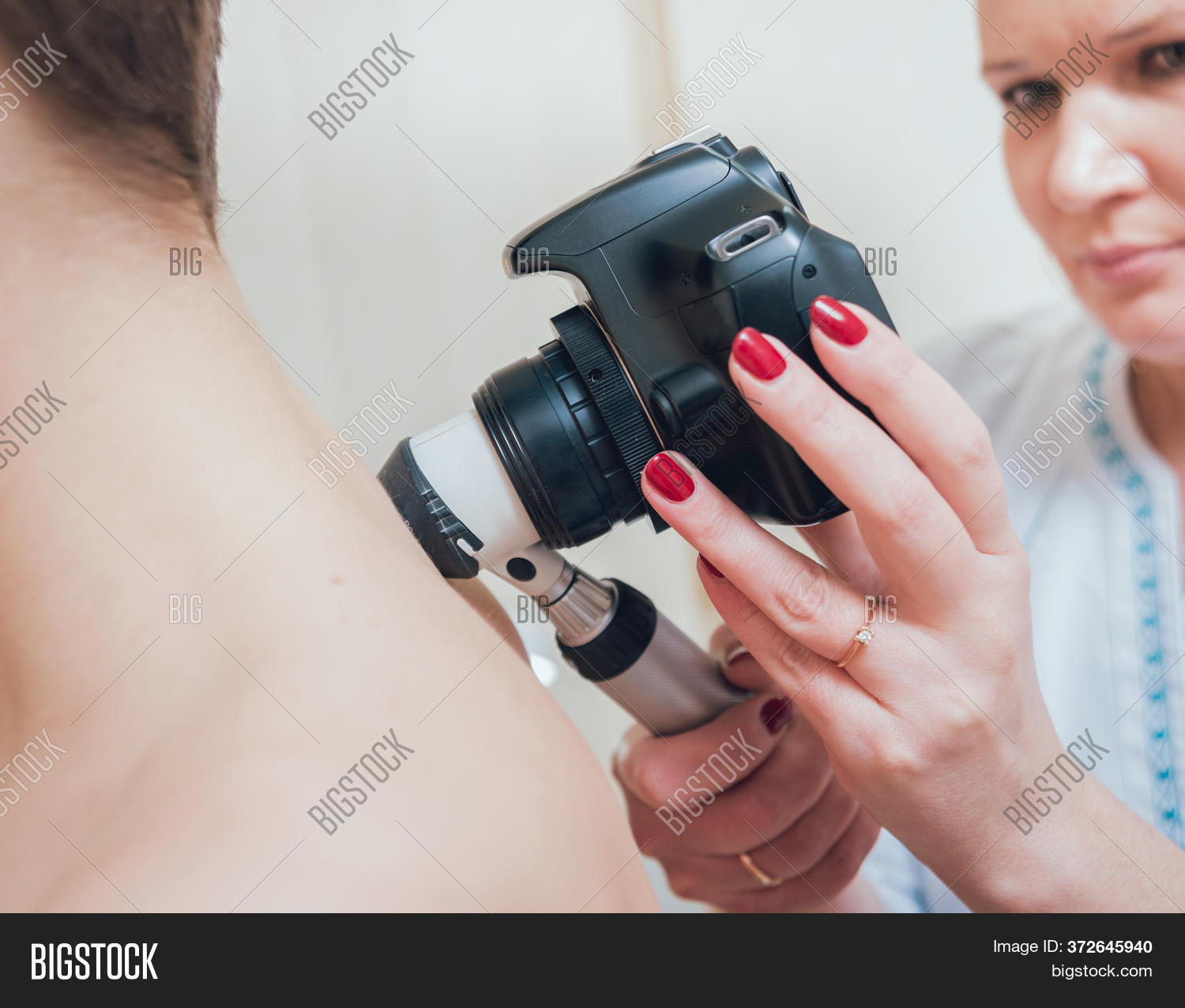 Dermatologist Examines Image & Photo (Free Trial) | Bigstock