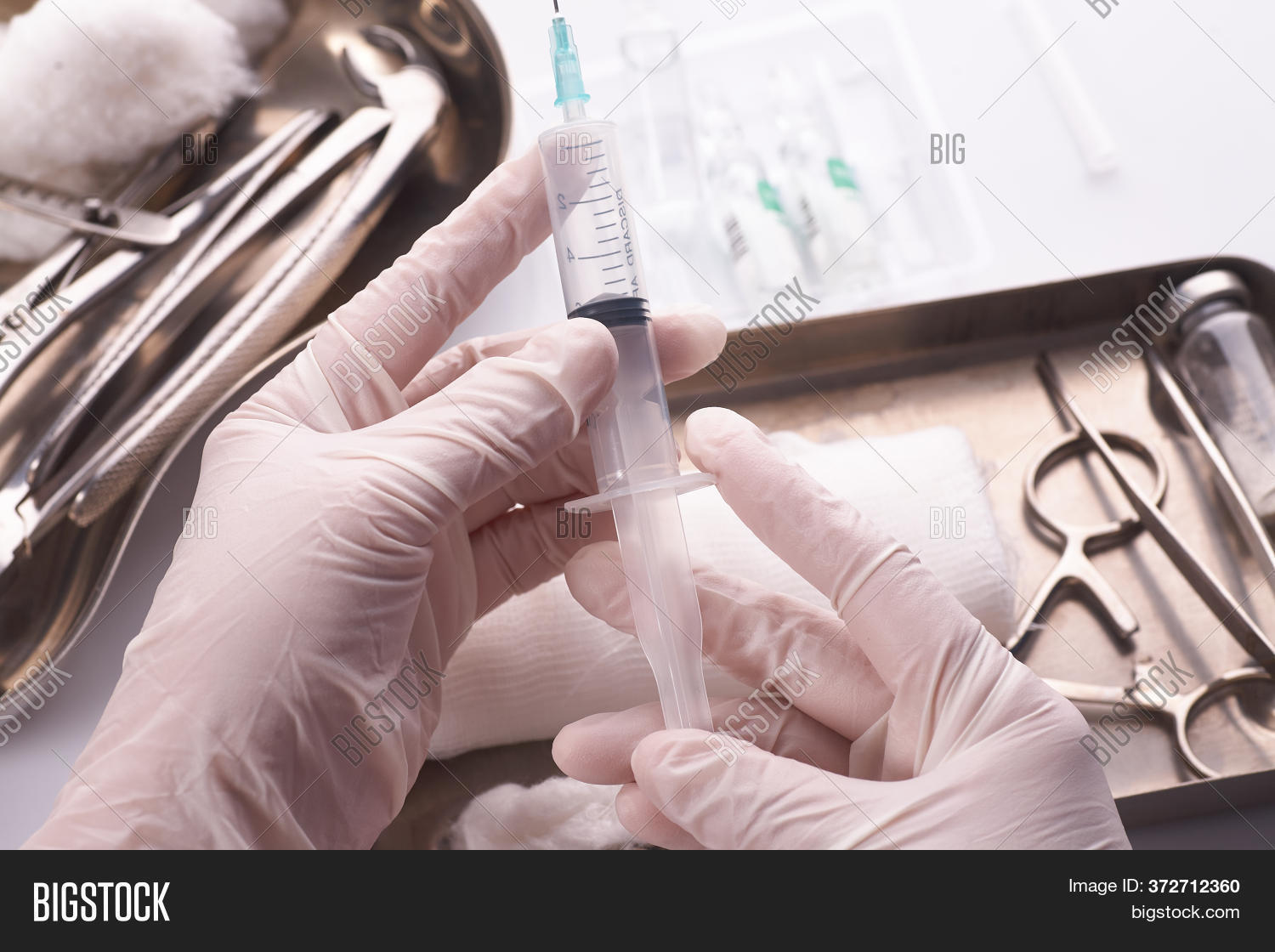 Medical Syringe Doctor Image & Photo (Free Trial) | Bigstock