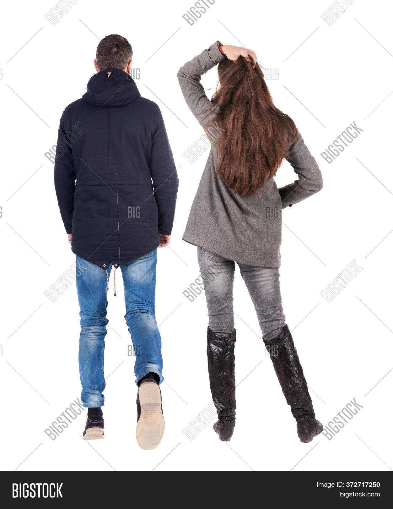 Back View Couple Image & Photo (Free Trial) | Bigstock