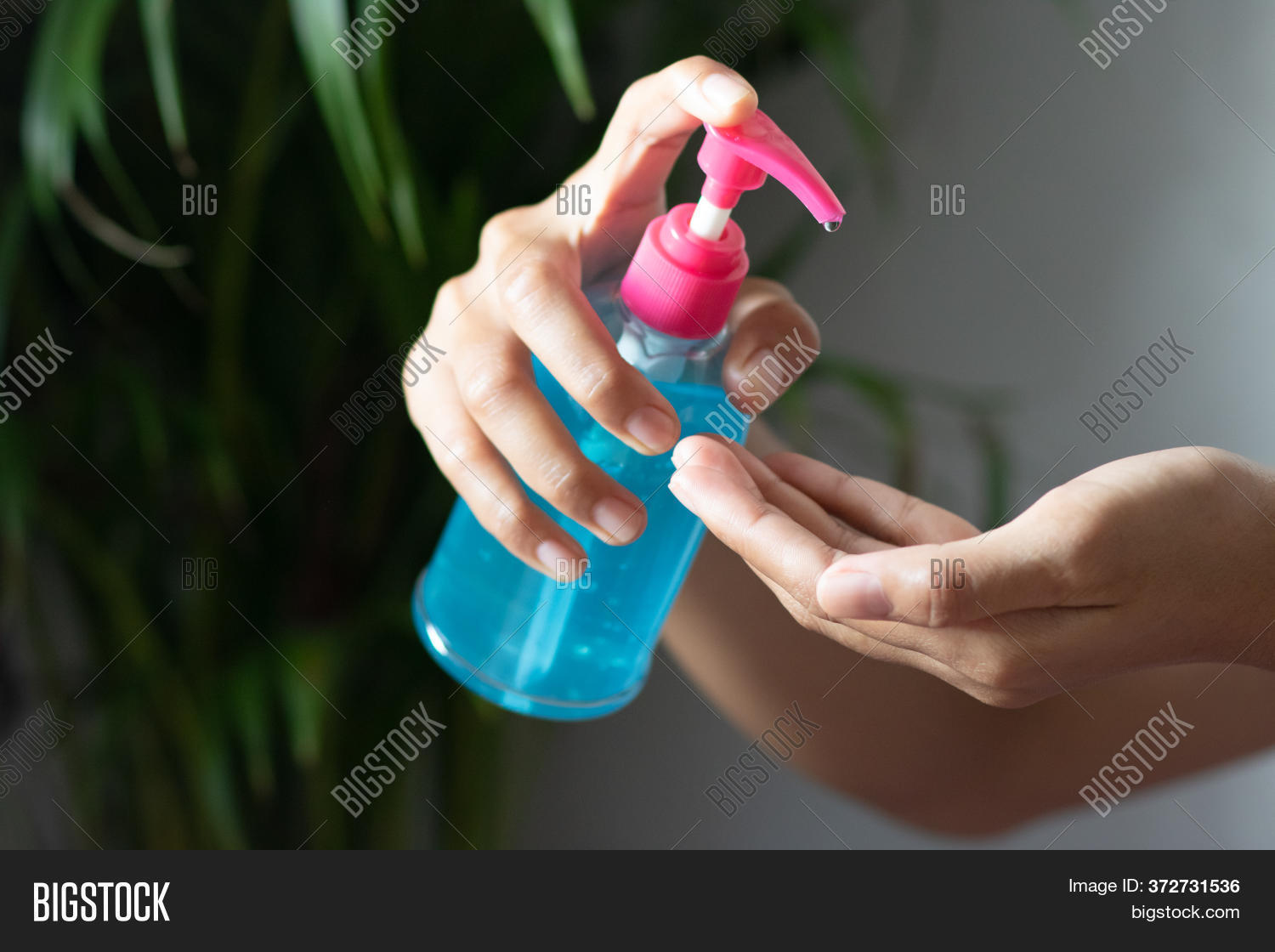 Female Hand Pressing Image & Photo (Free Trial) | Bigstock