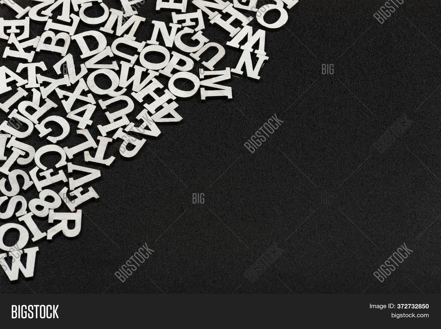 White Letters English Image & Photo (Free Trial) | Bigstock