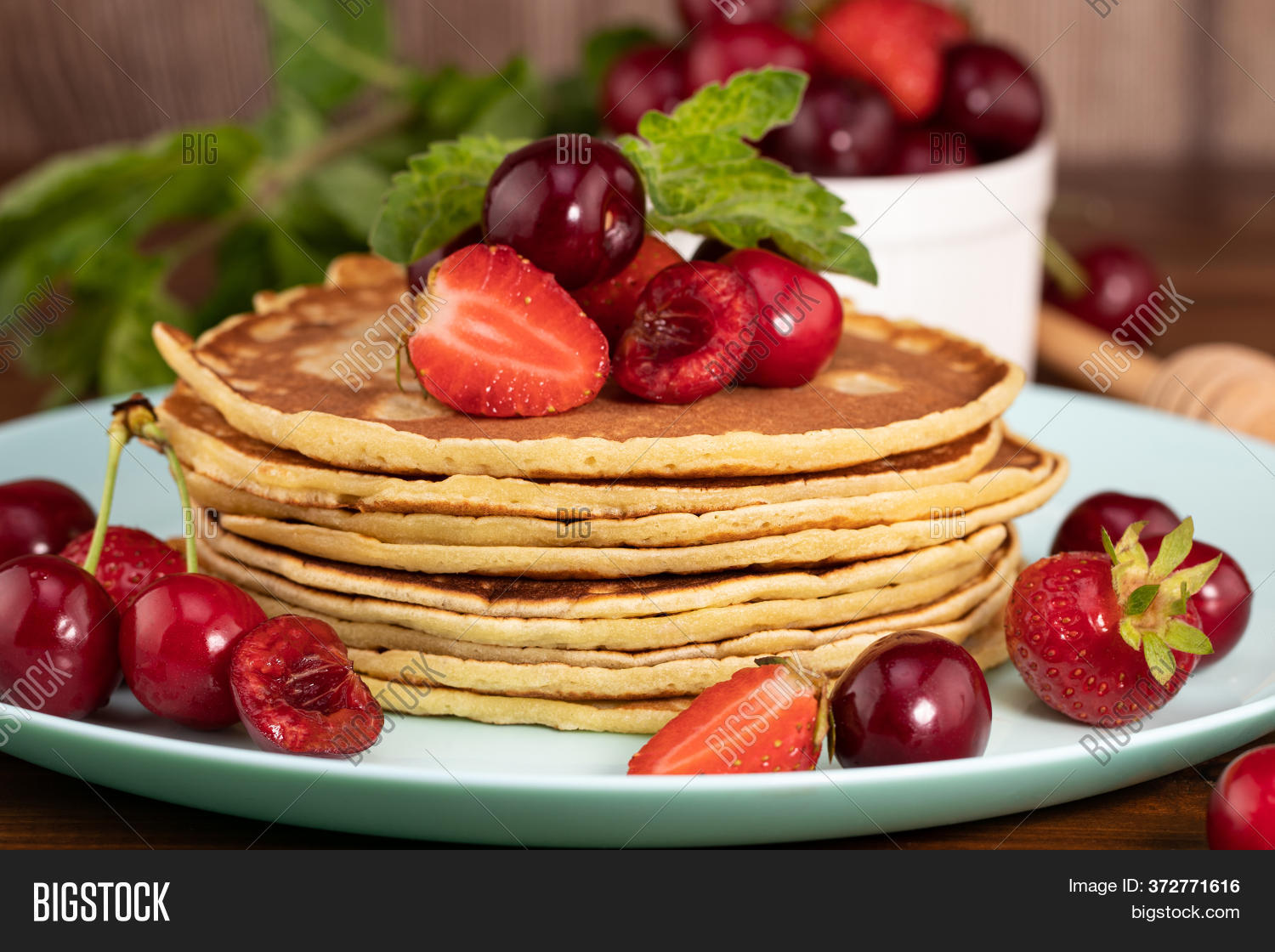 Breakfast. Pancakes Image & Photo (Free Trial) | Bigstock