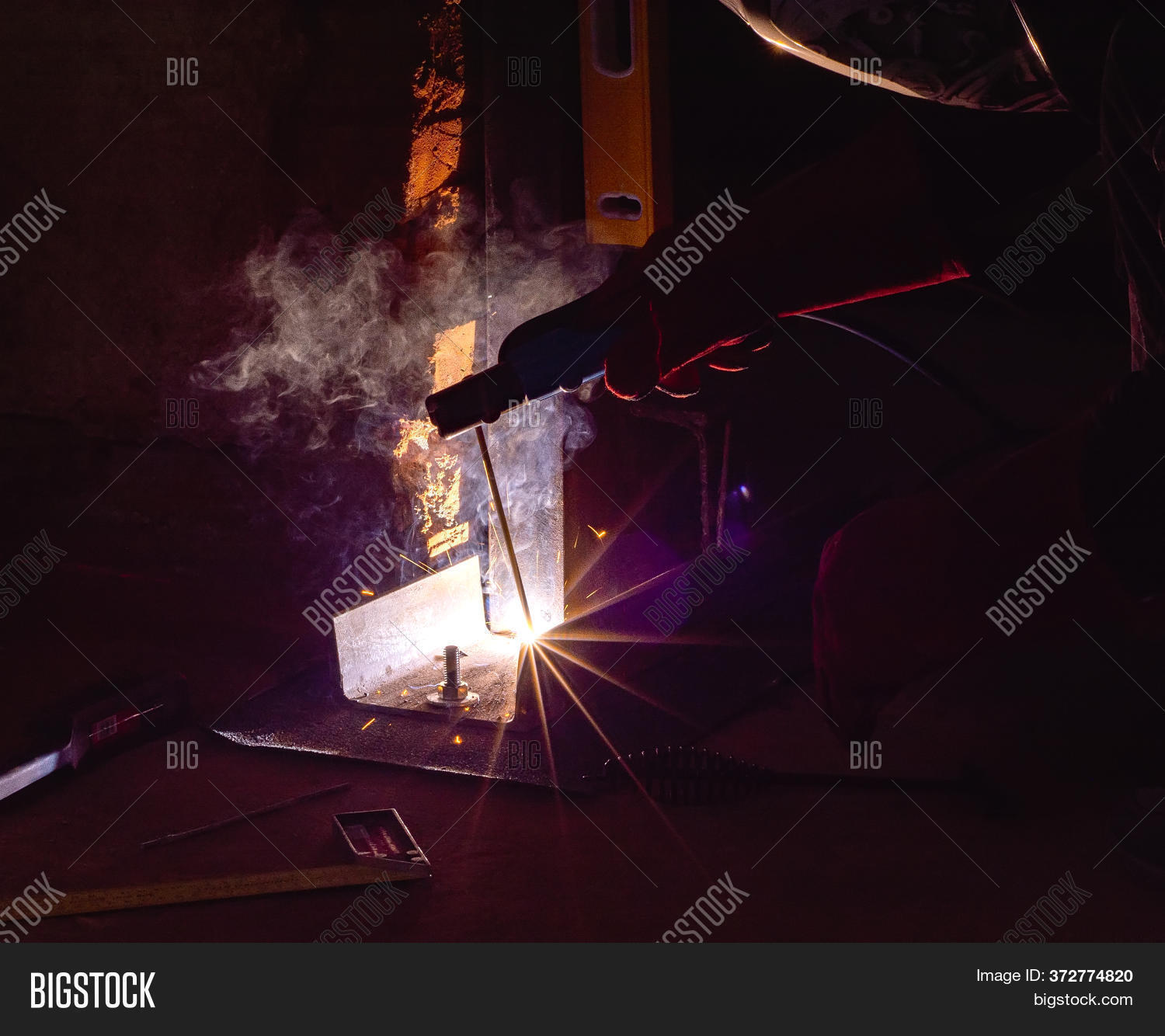Arc Welding Steel Image & Photo (Free Trial) | Bigstock