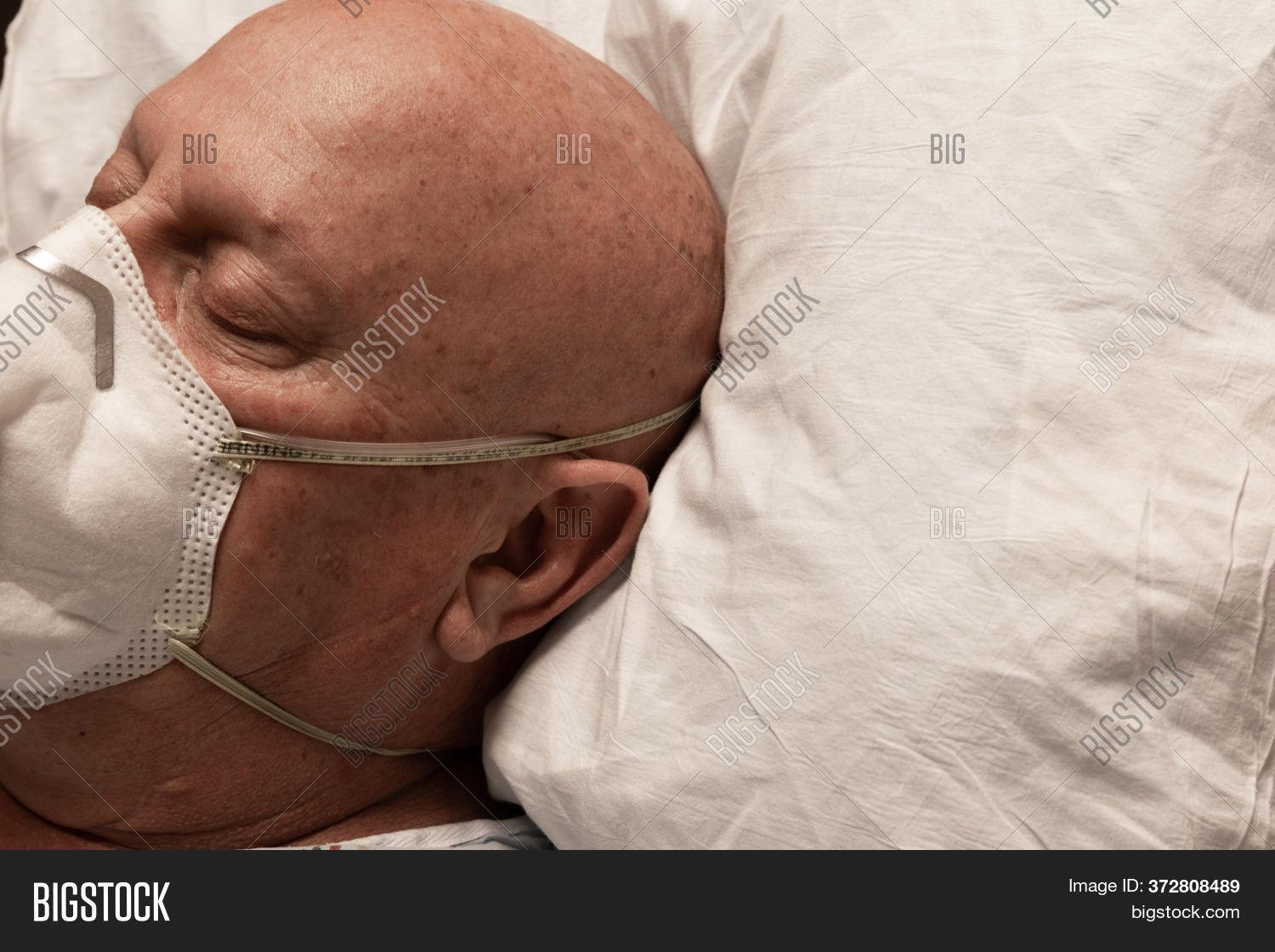 Head Man Oxygen Lines Image & Photo (Free Trial) | Bigstock