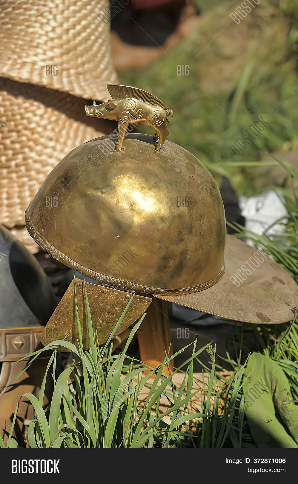 Knight Armor Headpiece Image & Photo (Free Trial) | Bigstock