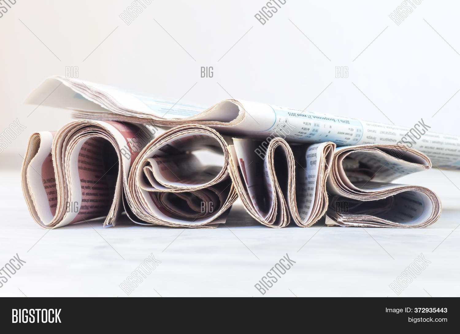 Word News Written Image & Photo (Free Trial) | Bigstock