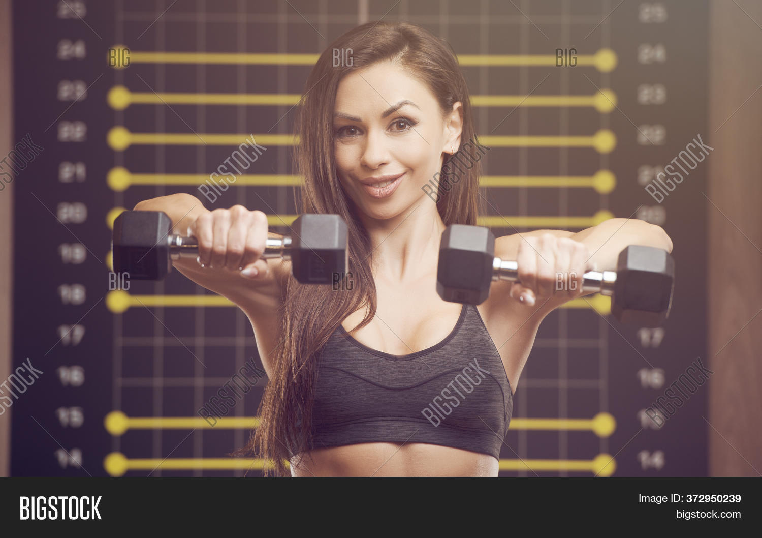 Fitness Woman Pumping Image & Photo (Free Trial) | Bigstock