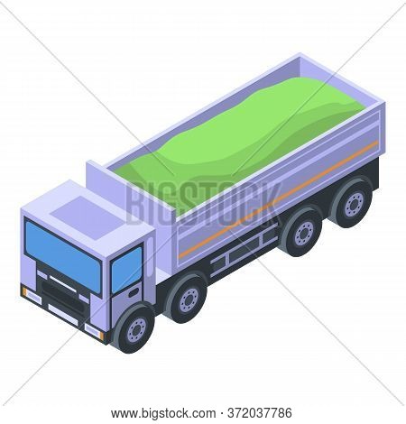 Lorry Tipper Icon. Vector & Photo (Free Trial) | Bigstock