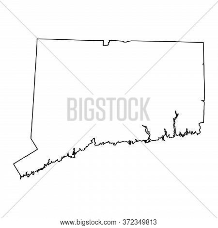 Connecticut Ct State Vector & Photo (Free Trial) | Bigstock
