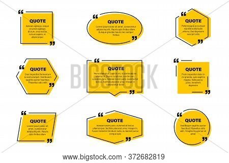 Quote Text Box, Quote Vector & Photo (Free Trial) | Bigstock