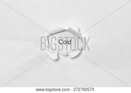 Word Cold On White Image & Photo (Free Trial) | Bigstock