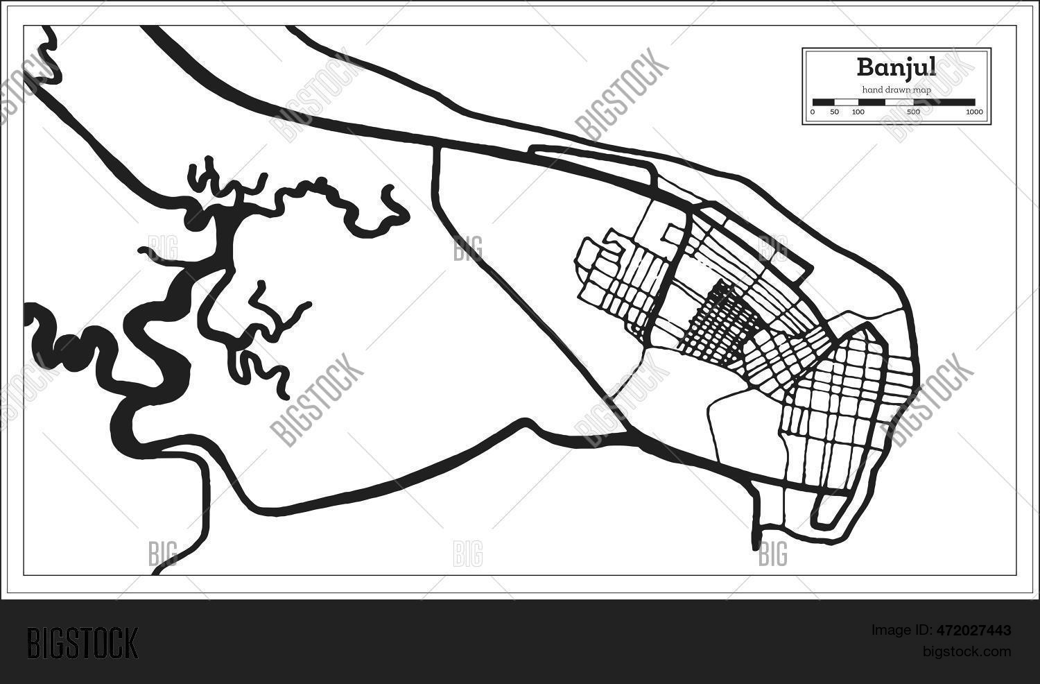 Banjul Gambia City Vector & Photo (Free Trial) | Bigstock
