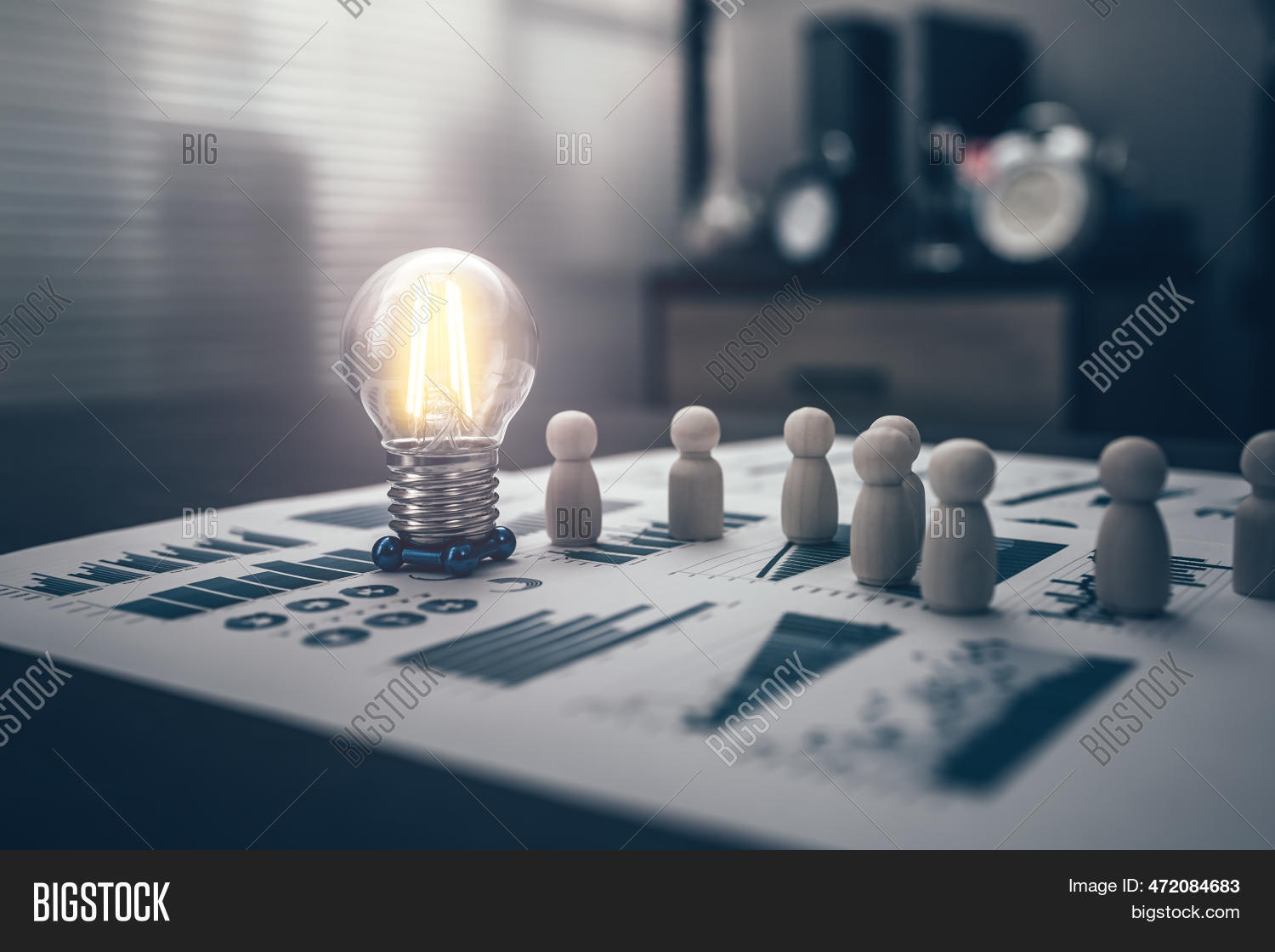 Light Bulb Represent Image & Photo (Free Trial) | Bigstock