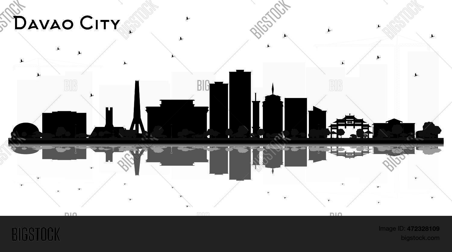 Davao City Skyline Vector & Photo (Free Trial) | Bigstock