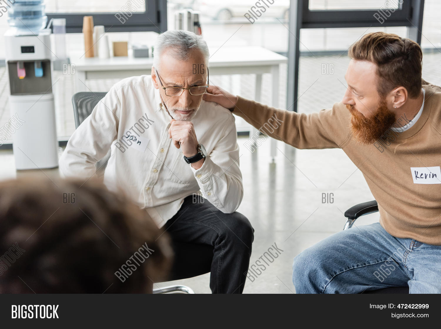 Man Calming Mature Image & Photo (Free Trial) | Bigstock