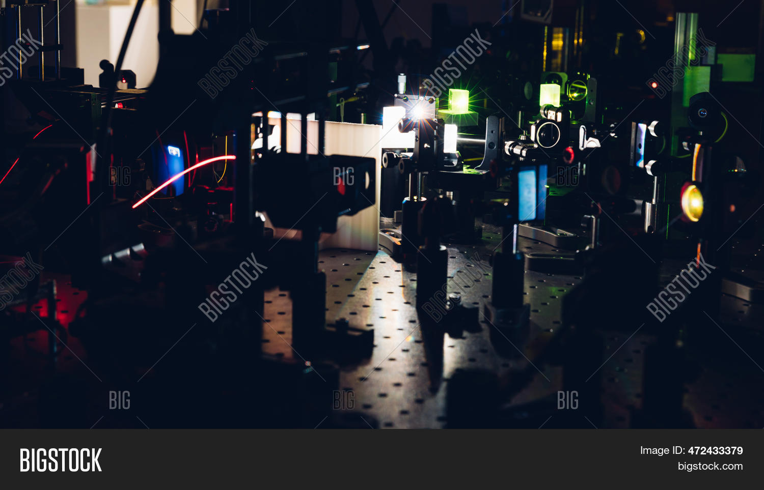 Experiment Laser Image & Photo (Free Trial) | Bigstock