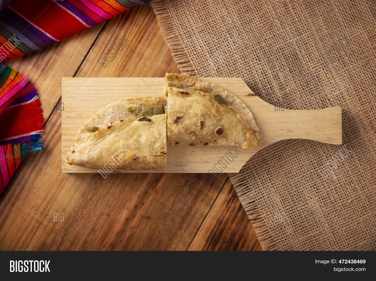 Quesadilla De Comal Image & Photo (Free Trial) | Bigstock