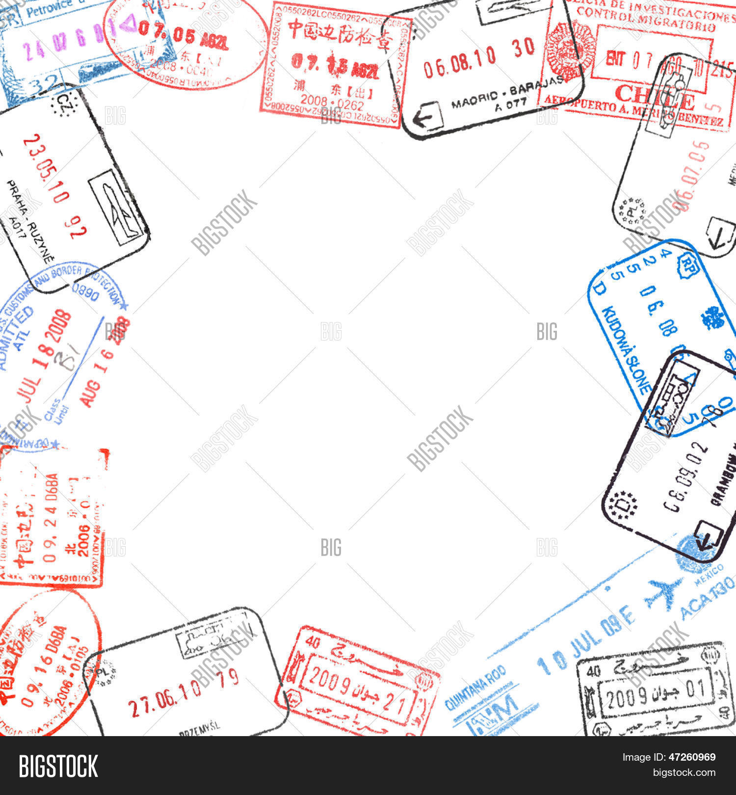 Frame Various Passport Image & Photo (Free Trial) | Bigstock