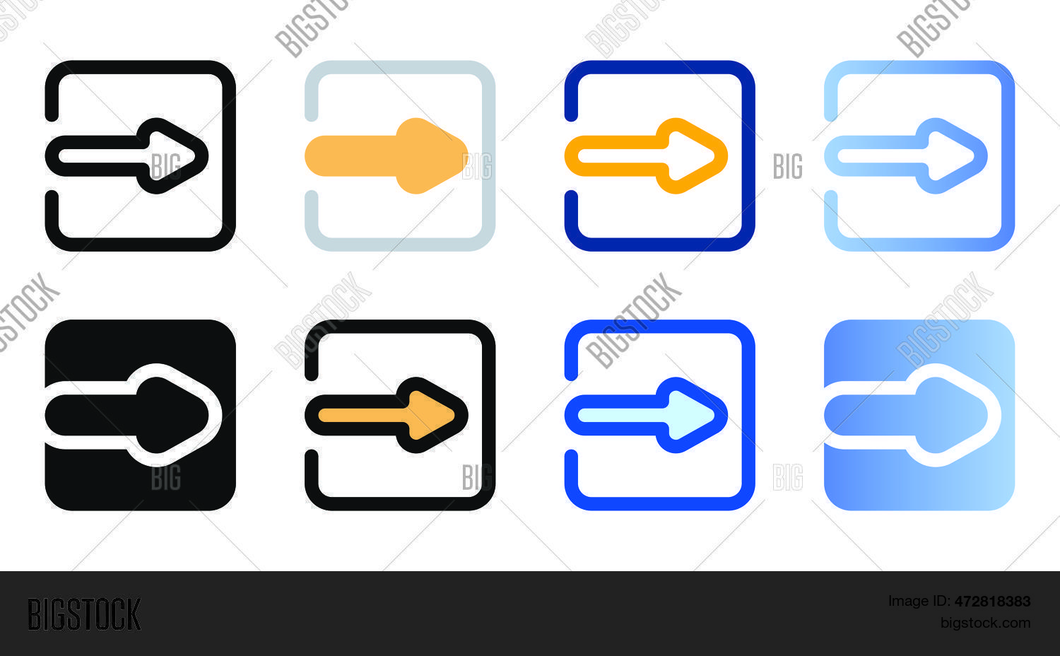 Input Icons Different Vector & Photo (Free Trial) | Bigstock