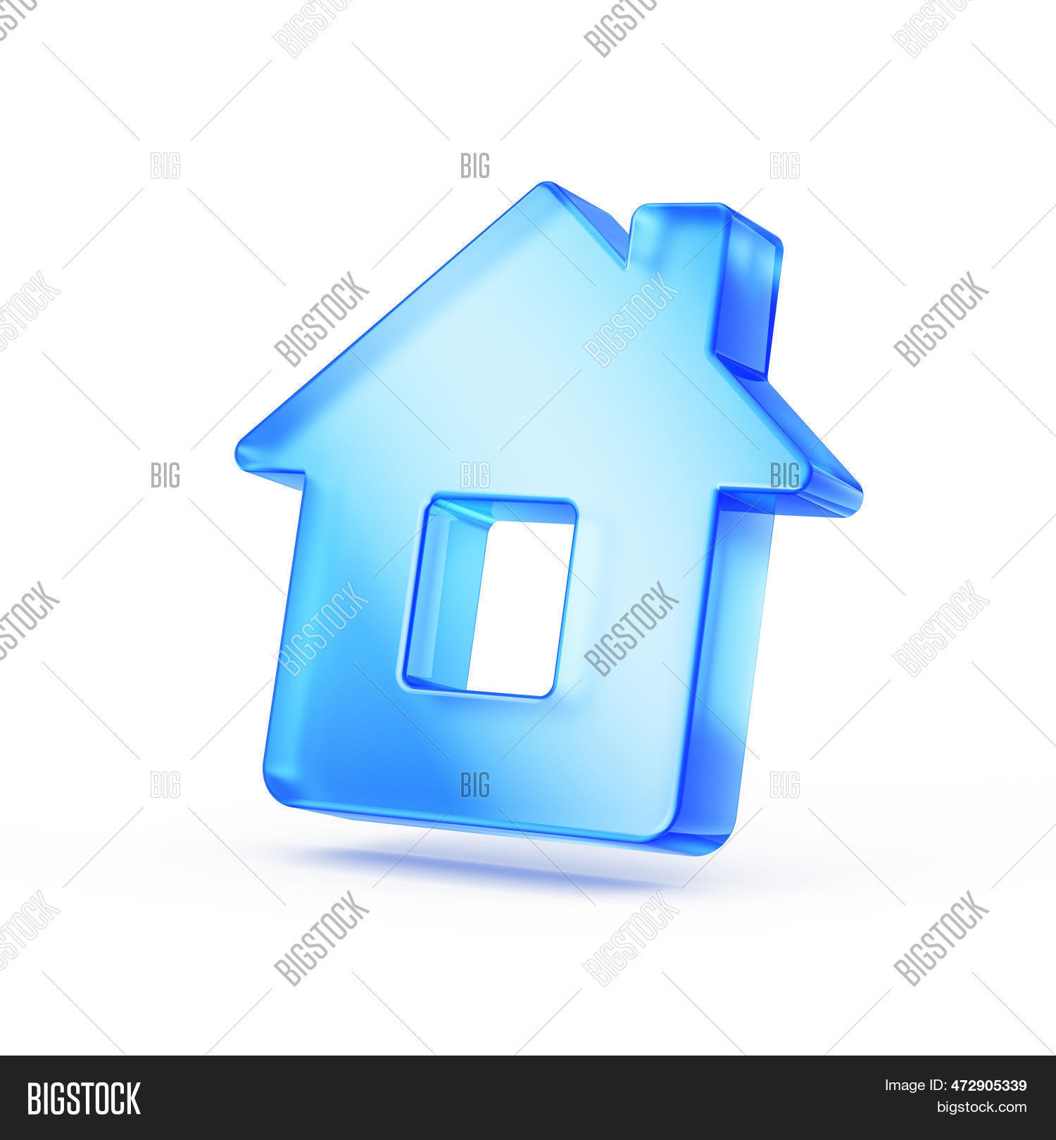 3d Home Icon