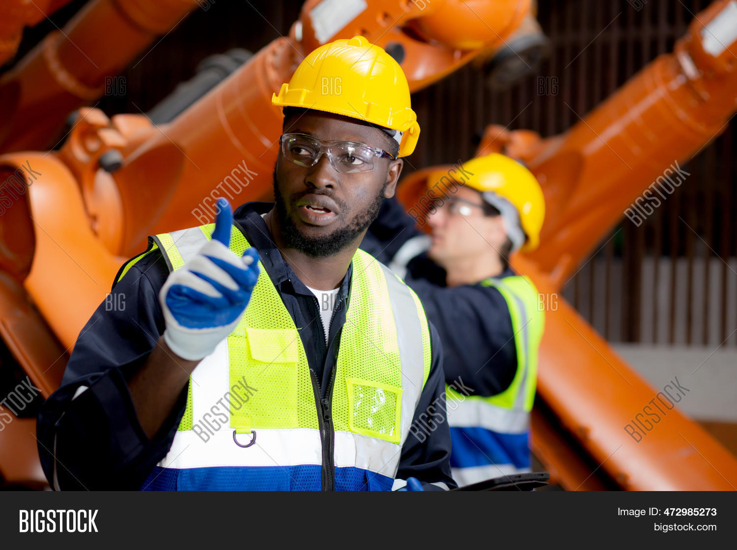 Two Young Engineer Man Image & Photo (Free Trial) | Bigstock