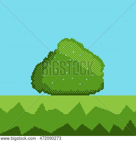 Pixel Art Nature Vector & Photo (Free Trial) | Bigstock