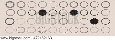 Basic Shapes Oval Vector & Photo (Free Trial) | Bigstock