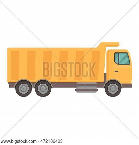 Container Truck Icon Vector & Photo (Free Trial) | Bigstock