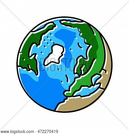 Arctic Ocean Map Vector & Photo (Free Trial) | Bigstock