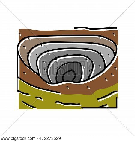 Open Pit Mining Vector & Photo (Free Trial) | Bigstock