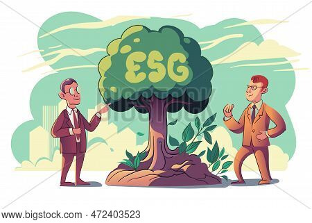 Esg Investment - Vector & Photo (Free Trial) | Bigstock
