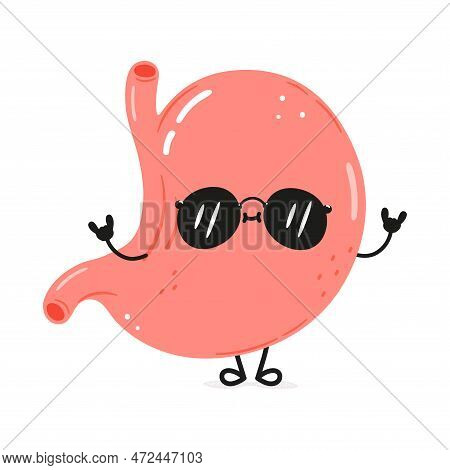 Cute Funny Stomach Vector & Photo (Free Trial) | Bigstock