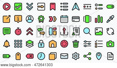 Basic User Interface Vector & Photo (Free Trial) | Bigstock