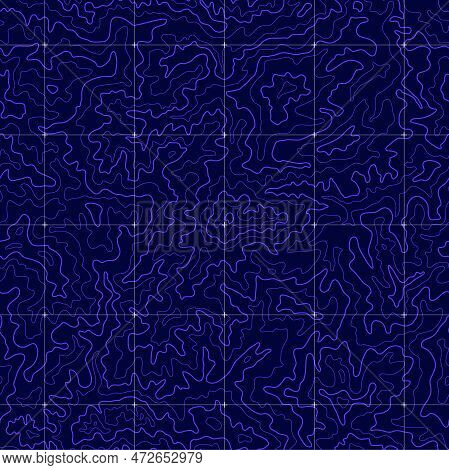 Sea Depth Topographic Vector & Photo (Free Trial) | Bigstock