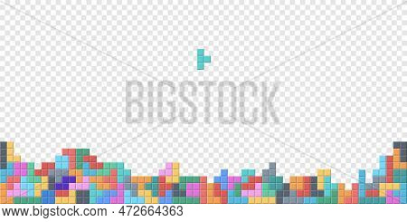 Tetris Figures Vector & Photo (Free Trial) | Bigstock