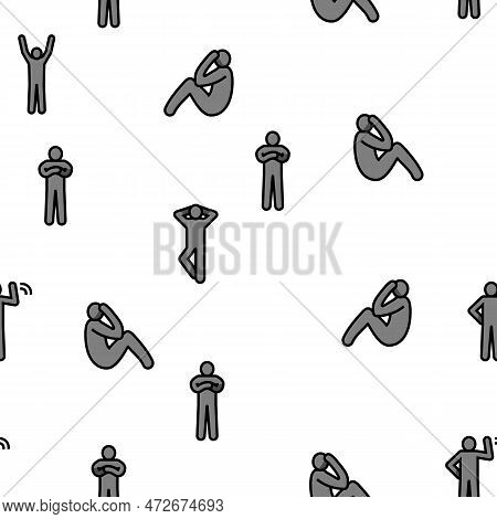Stickman Man People Vector & Photo (Free Trial) | Bigstock