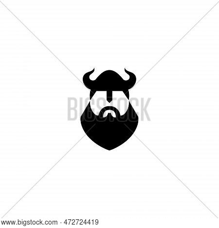 Viking Head Vector Vector & Photo (Free Trial) | Bigstock