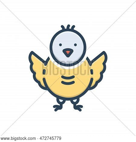 Baby Bird Flying Cartoon