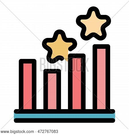 Ranking Graph Chart Vector & Photo (Free Trial) | Bigstock
