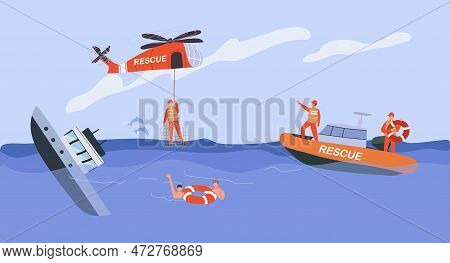 Rescuer Disaster Vector & Photo (Free Trial) | Bigstock
